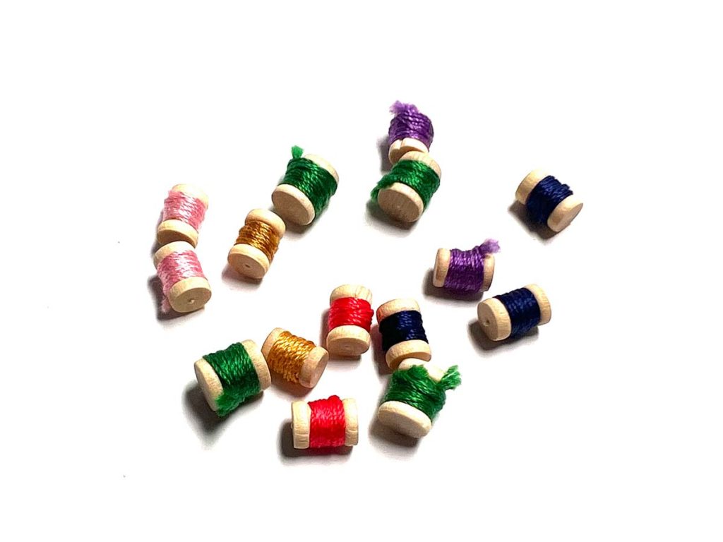 Fadenrollen | Garnspule - Wichtel Momente